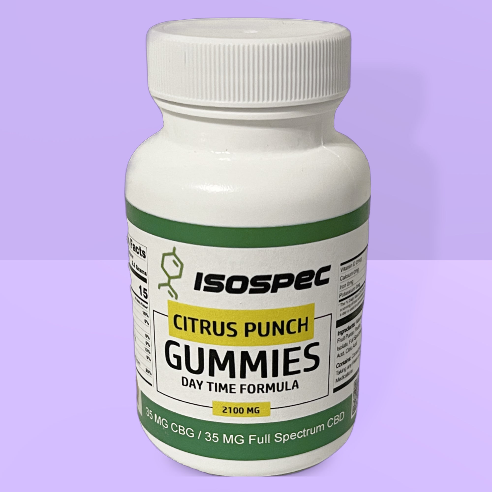 Cbd Cbg 70mg Daytime Blend Full Spectrum Gummy 30 Pieces Tru Full